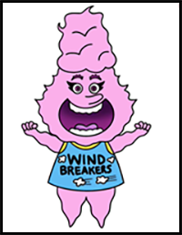 How to Draw Disney's Pixar's Elemental Cartoon Characters