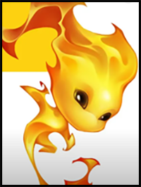 How to Draw Disney's Pixar's Elemental Cartoon Characters