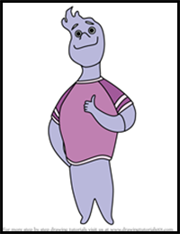 How to Draw Disney's Pixar's Elemental Cartoon Characters