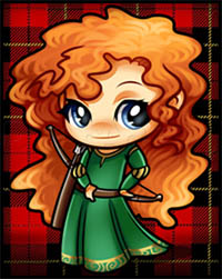 How to Draw Brave Cartoon Characters : Drawing Tutorials & Drawing ...