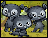 How to Draw Brave Cartoon Characters : Drawing Tutorials & Drawing ...