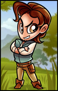 How to Draw Disney's Tangled Cartoon Characters : Drawing Tutorials ...