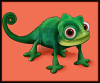 How to Draw Disney's Tangled Cartoon Characters : Drawing Tutorials ...