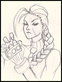 How to Draw Street Fighter Video Game Characters : Drawing Tutorials ...