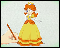 How to Draw Super Mario Bros Characters Mario, Luigi, Bowser, Princess ...