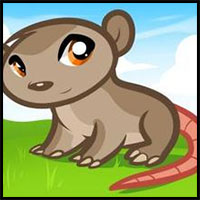 How to Draw Opossums : Drawing Tutorials & Drawing & How to Draw ...