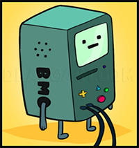 How to Draw Adventure Time Characters Finn, Jake the Dog, Ice King ...