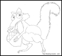 How to Draw Ice Age Movie Characters : Drawing Tutorials & Drawing ...