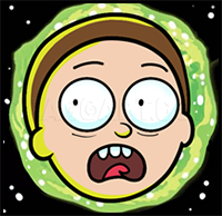 How to Draw Rick and Morty Characters Cartoons Lessons and Step by Step ...