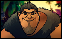 How to Draw The Croods Characters : Drawing Tutorials & Drawing & How ...