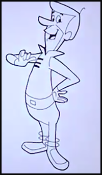 How to Draw The Jetsons Cartoon Characters : Drawing Tutorials & Drawing & How to Draw The ...