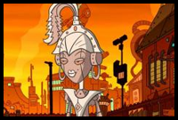 How to Draw Robotomy Cartoon Characters : Drawing Tutorials & How to ...