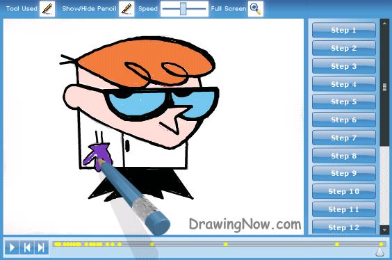 How to Draw Dexter's Laboratory Characters with Dexter & Didi Drawing ...