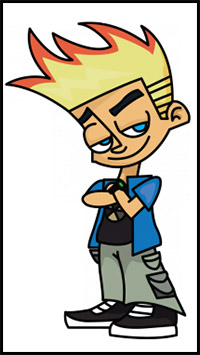 How to Draw Johnny Test Cartoon Characters : Drawing Tutorials ...