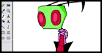 How to Draw Invader Zim Characters Gir, Zim, Dib, and others Drawing ...