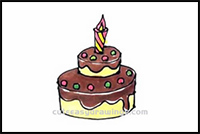 How to Draw Baked Goods : Drawing Tutorials & How to Draw Baked Goods ...