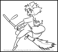 Draw Kiki's Delivery Service Characters : How to Draw Kiki's Delivery Service Manga Characters ...