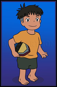 Draw Ponyo Characters : How to Draw Ponyo Manga Characters : Manga ...