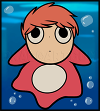 Draw Ponyo Characters : How to Draw Ponyo Manga Characters : Manga ...