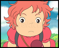 Draw Ponyo Characters : How to Draw Ponyo Manga Characters : Manga ...