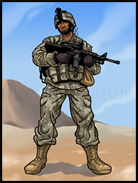 How to Draw Soldiers : Drawing Tutorials & Drawing & How to Draw ...