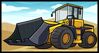 How to Draw Bulldozers & Front End Loaders : Drawing Tutorials ...