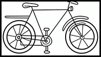 How to Draw Bicycles : Drawing Tutorials & Drawing & How to Draw ...