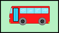 How to Draw Buses : Drawing Tutorials & Drawing & How to Draw Buses ...