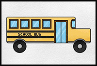 How to Draw Buses : Drawing Tutorials & Drawing & How to Draw Buses ...