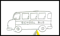 How to Draw Buses : Drawing Tutorials & Drawing & How to Draw Buses ...