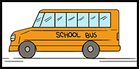 How to Draw Buses : Drawing Tutorials & Drawing & How to Draw Buses ...