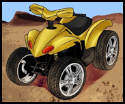 How to Draw All-Terrain Vehicles : Drawing Tutorials & Drawing & How to ...