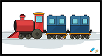 How to Draw Trains: Drawing Tutorials & Drawing & How to Draw Trains ...