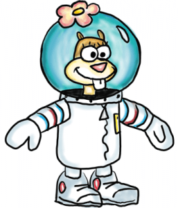 Step by Step Lesson : How to Draw Sandy Cheeks from Spongebob ...