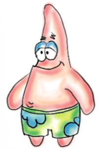 Step by Step Lesson : How to Draw Patrick Star from Spongebob ...