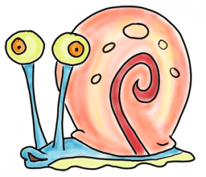 How to Draw Gary the Snail from Spongebob Squarepants : Step by Step ...