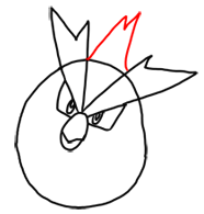 How to Draw Pidgey from Pokemon for Kids : Step by Step Drawing Lesson ...