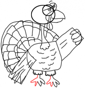 How to Draw Turkeys for Thanksgiving – Step by Step Drawing Tutorial ...