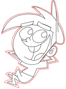How to Draw Timmy Turner from Fairly Odd Parents : Step by Step Drawing ...