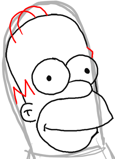 09-homer-simpson – How to Draw Step by Step Drawing Tutorials
