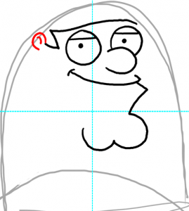 Step 9 How to Draw Peter Griffin from Family Guy : Step by Step Drawing ...