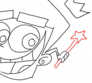 How to Draw Cosmo from Fairly Odd Parents : Step by Step Drawing Lesson ...