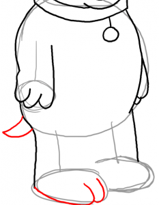 Step 16 How to Draw Brian from Family Guy : Step by Step Drawing Lesson ...