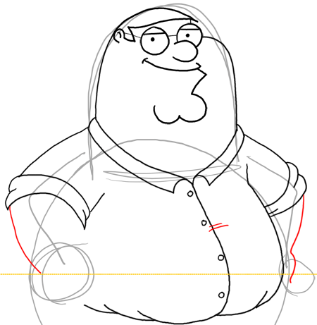 Peter Griffin Family Guy Drawings