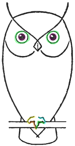 How to Draw Owls with Step by Step Drawing Lesson – How to Draw Step by ...