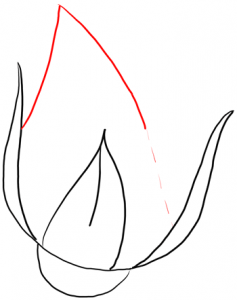 How to Draw Long Stem Roses Drawing Tutorial for Valentines Day – How ...