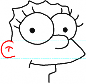How to Draw Marge Simpson from The Simpsons : Step by Step Drawing ...
