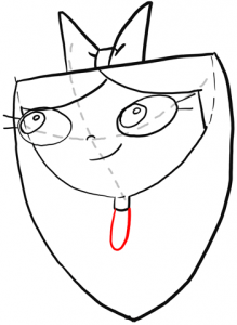 Step 10 How to Draw Isabella from Phineas and Ferb Drawing Tutorial ...