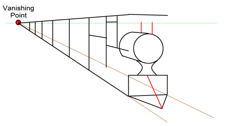 Drawing Trains in One Point Perspective with Easy Step by Step Tutorial ...