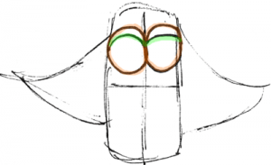 How to Draw Cartoon Raccoons with Easy Step by Step Drawing Lesson ...